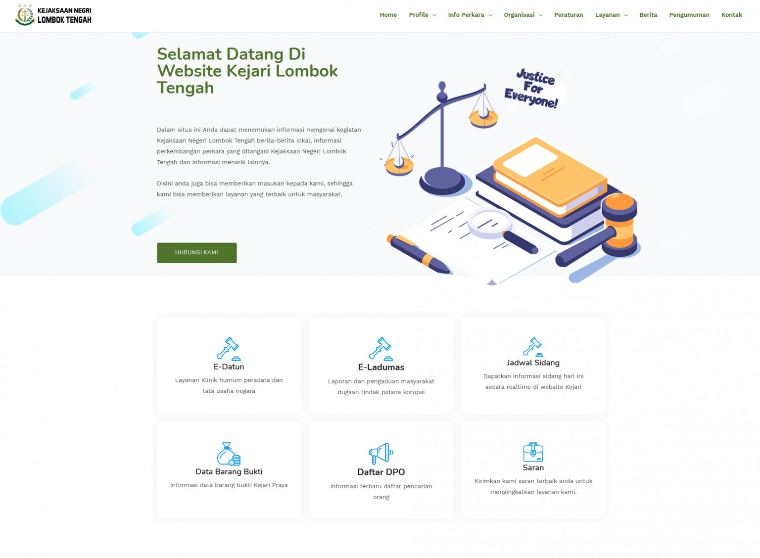 Jasa Desain Website Instansi Pemerintah Modern | Murah No #1