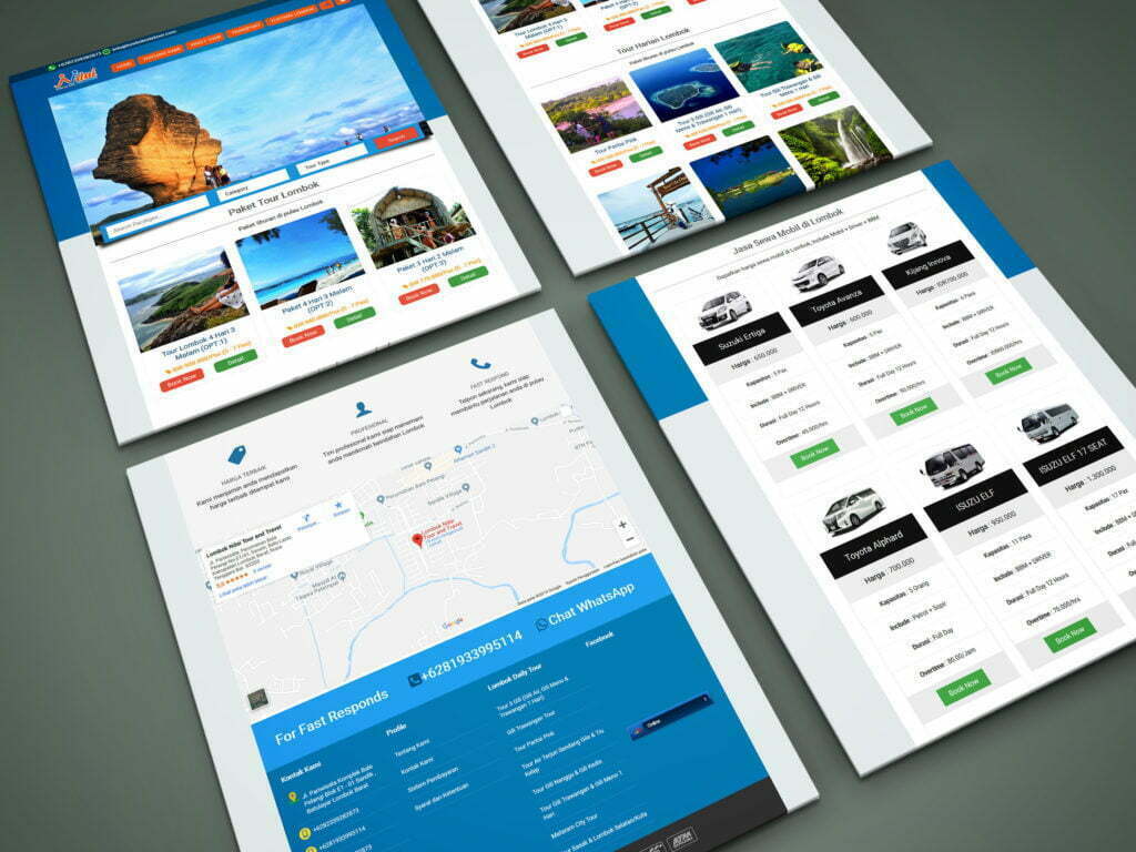 12 Contoh Website Travel Agent Keren Super Eksklusif 2025