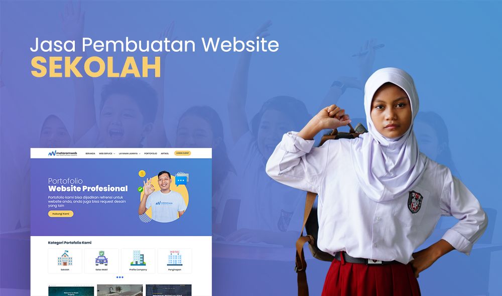 Jasa Pembuatan Website Sekolah Pro ! – Mataram Web