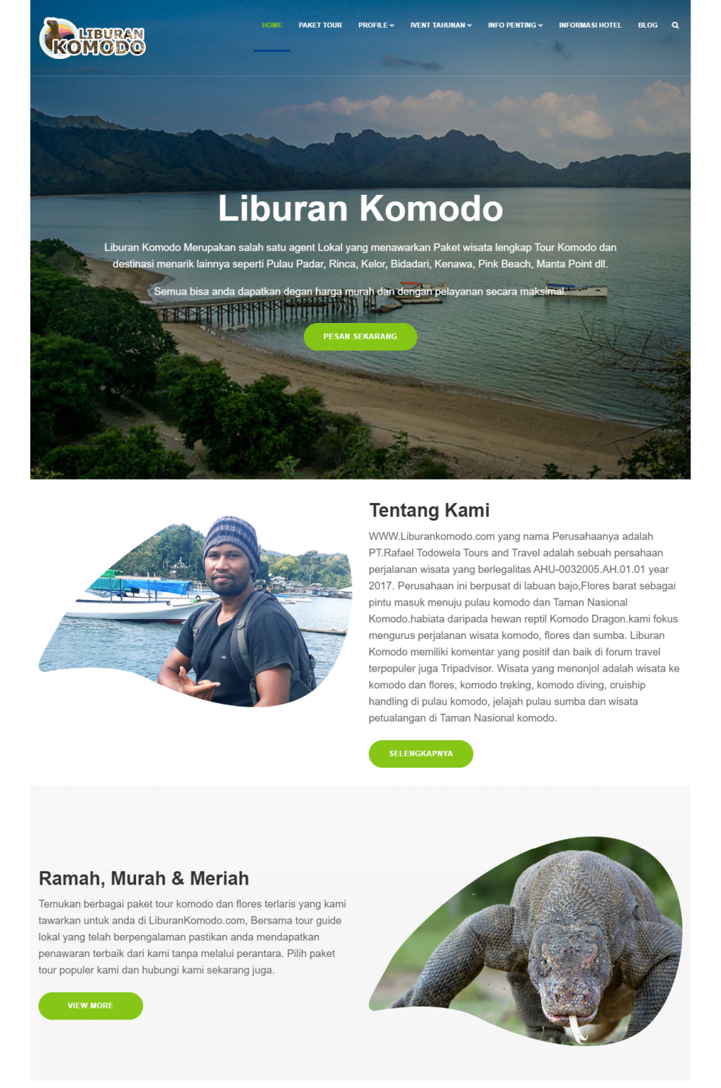 Liburan Komodo » Mataram Web
