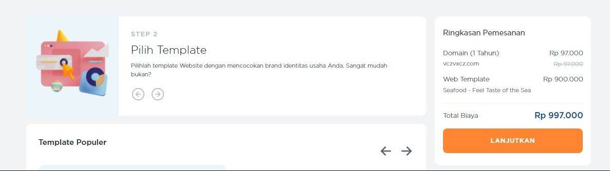 Jasa Pembuatan Web Ekspor Costum Request Design 850K