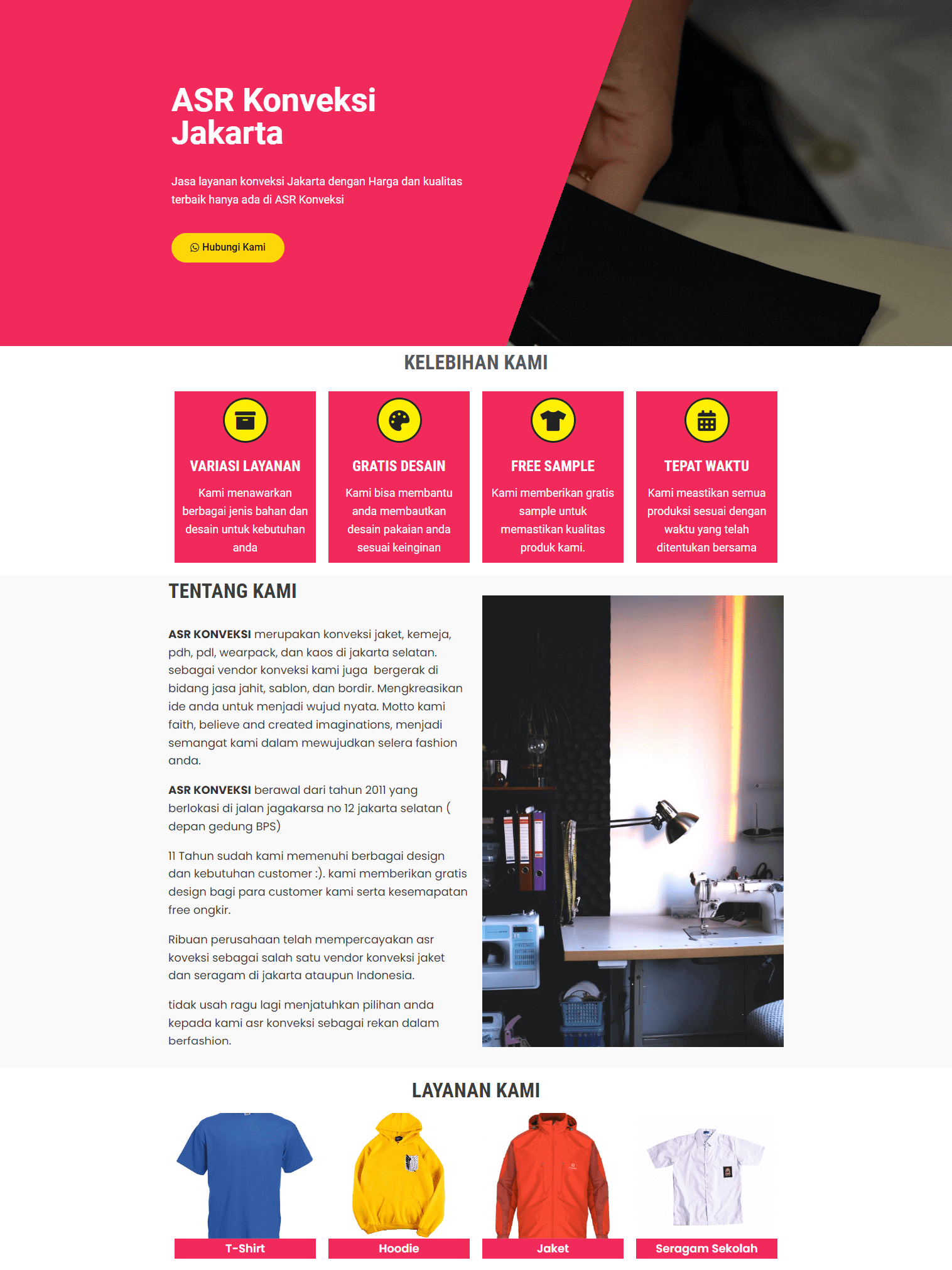 Asr Konveksi » Mataram Web