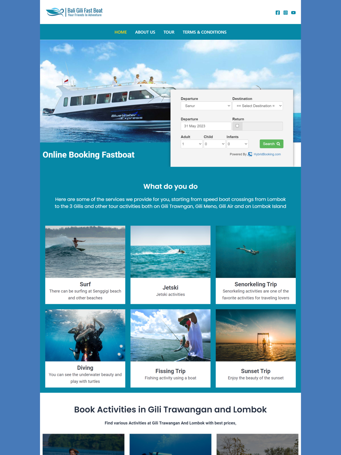 Contoh Web Travel – Mataram Web