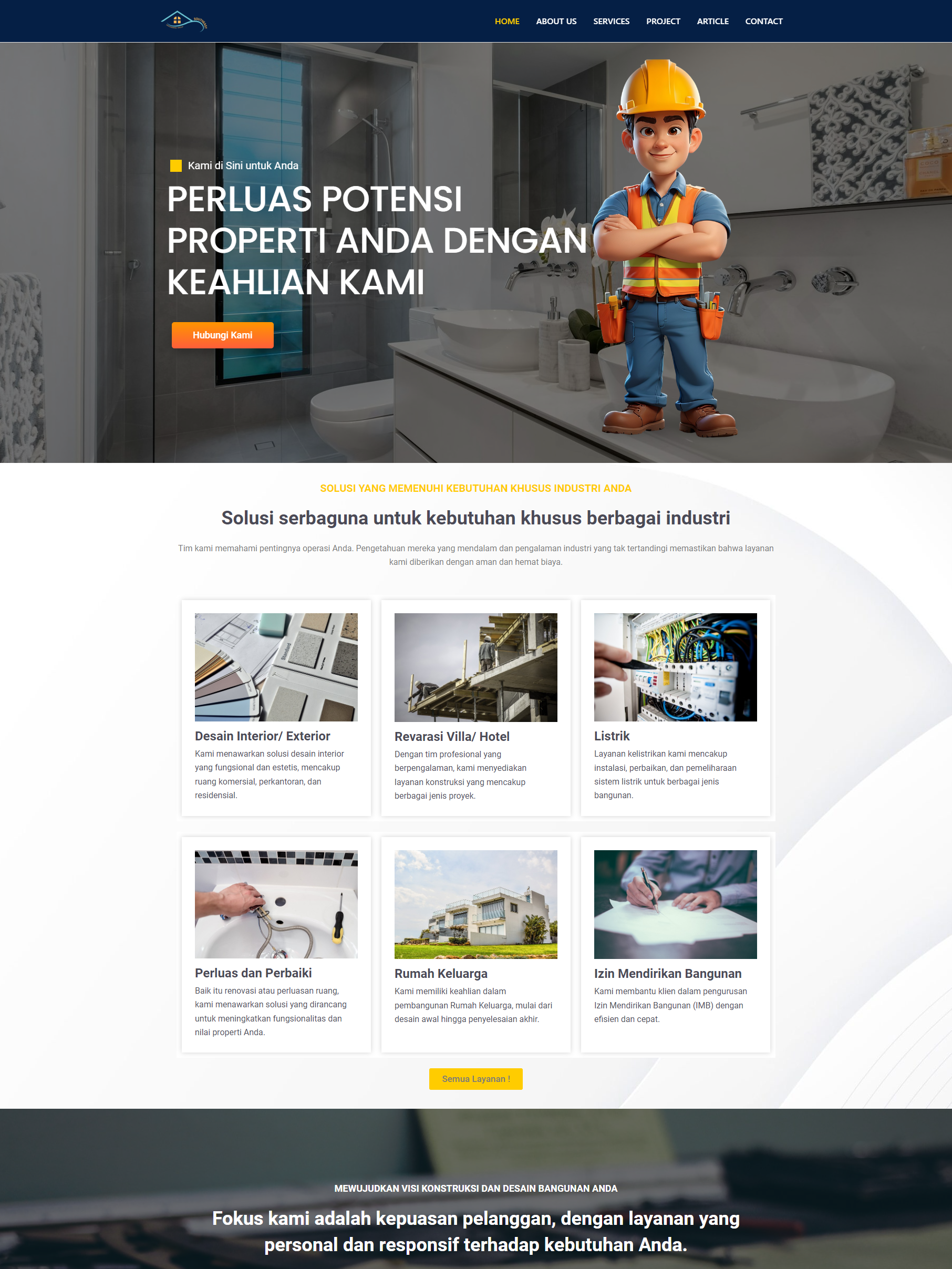 Contoh Web Kucing – Mataram Web