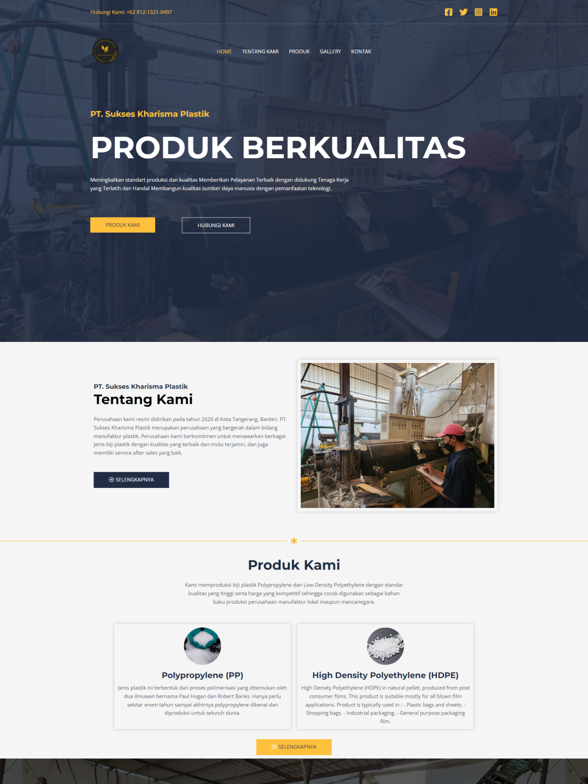 Contoh Web Kucing – Mataram Web